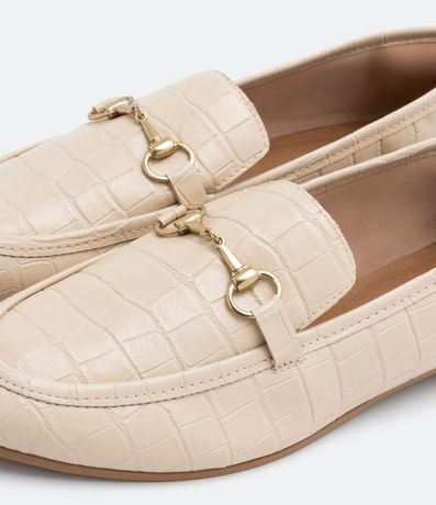 Zapato Loafer con Textura Croco y Detalle en la Parte Superior | Renner