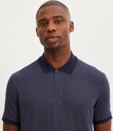 Polo Básica de Algodón con Botones | Renner