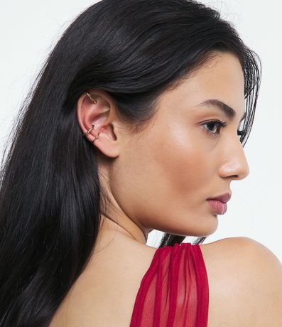 Kit 03 Piercings Fake en Metal con Diferentes Formatos | Renner