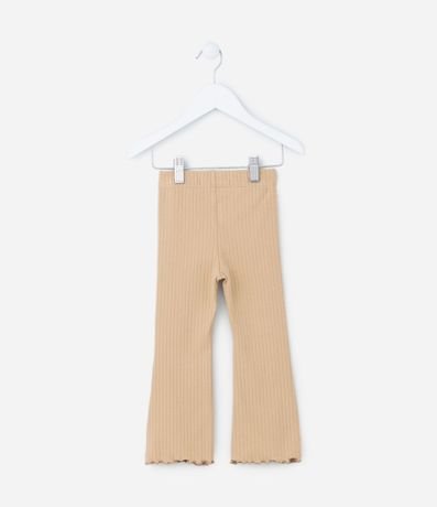 Pantalón Flare Infantil Acanalada - Talle 1 al 5 años | Renner